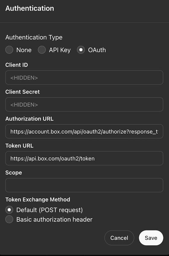 GPT Actions library - Box
