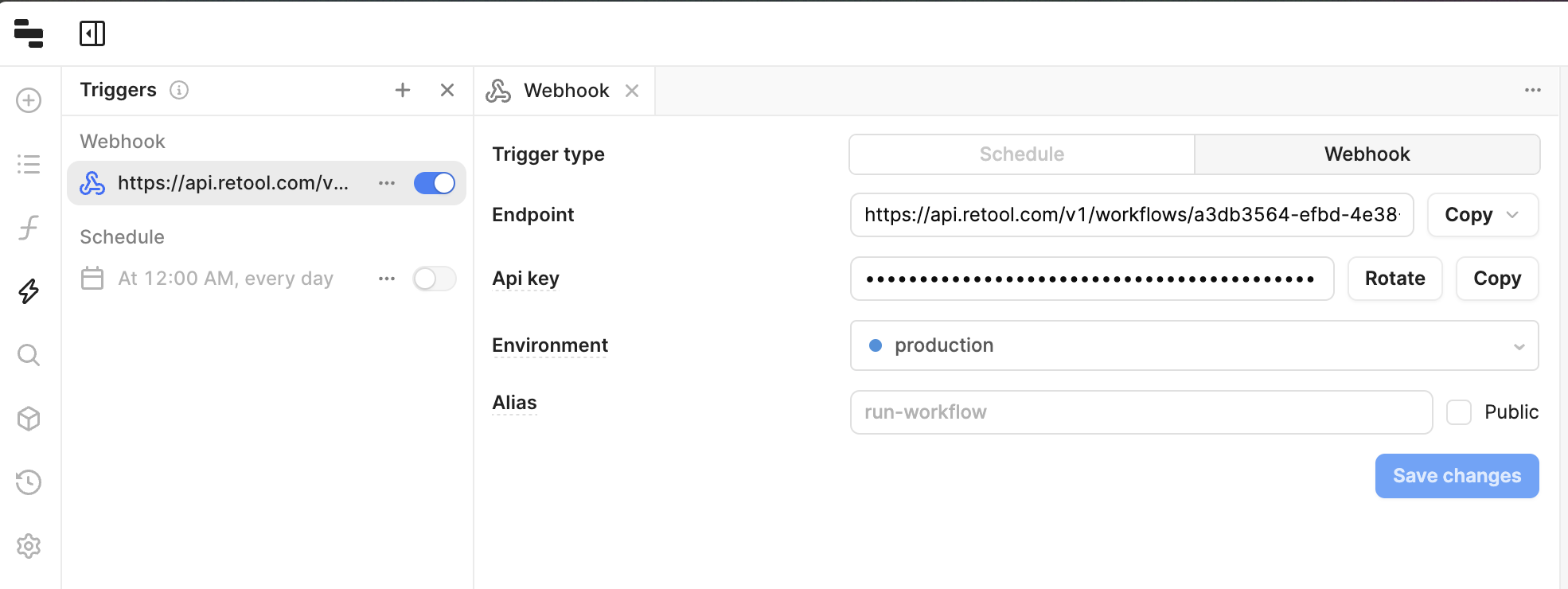 GPT Actions library - Retool Workflow