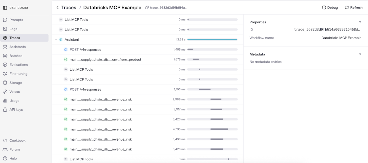 Building a Supply-Chain Copilot with OpenAI Agent SDK and Databricks ...